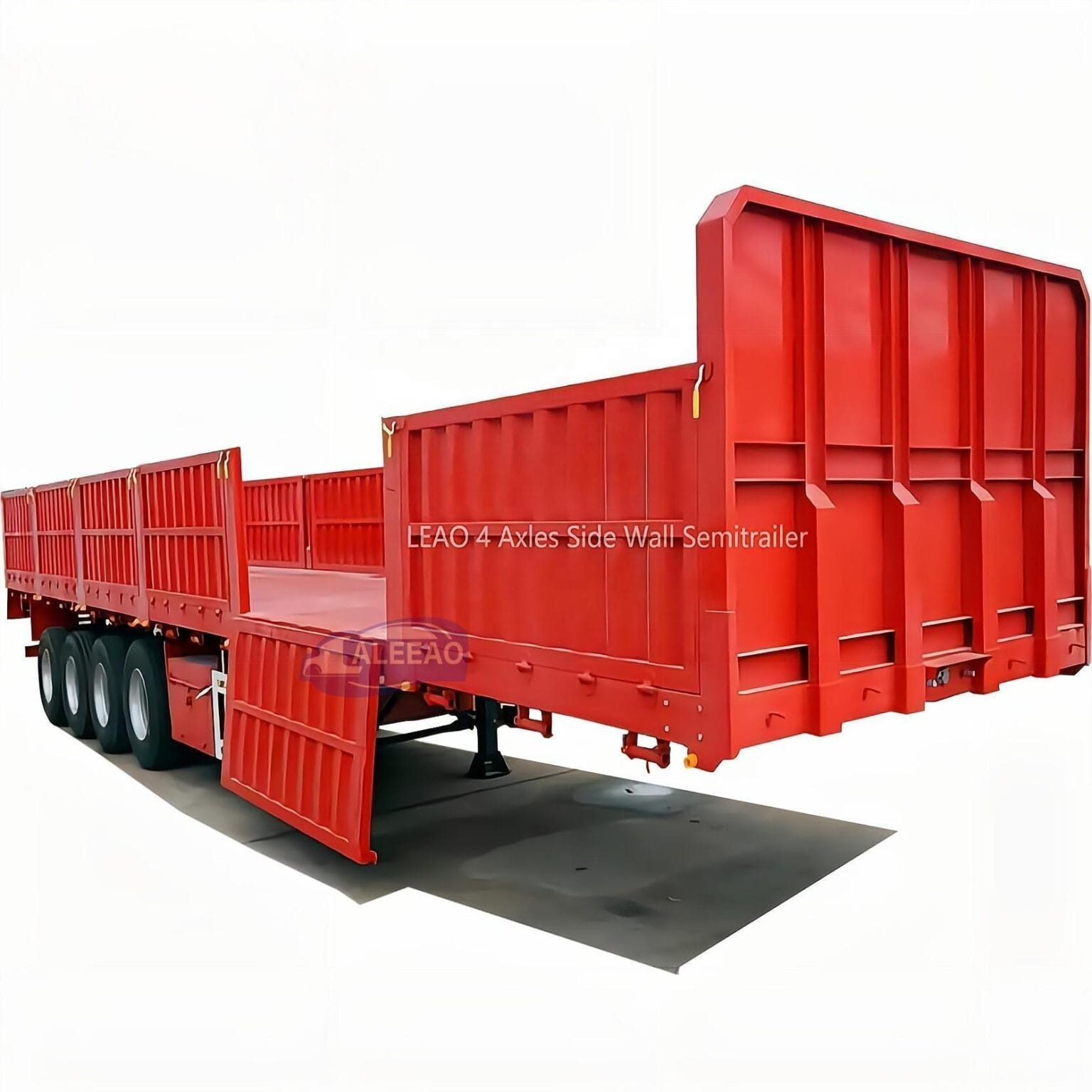 4 Axle 80 Ton Dropside Trailer - aleeaovehicle.com