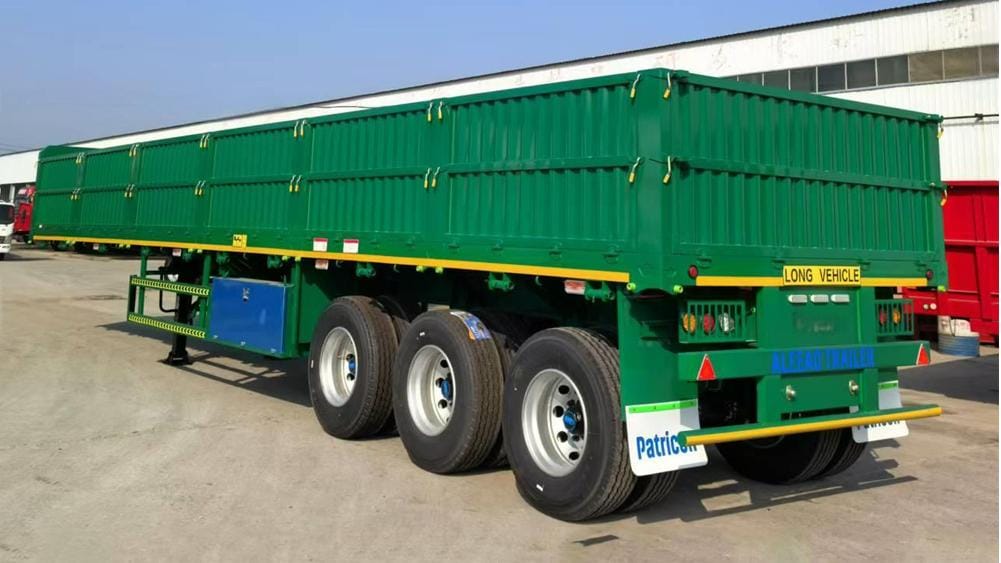 Drop Side Tri Axle Trailer - aleeaovehicle.com