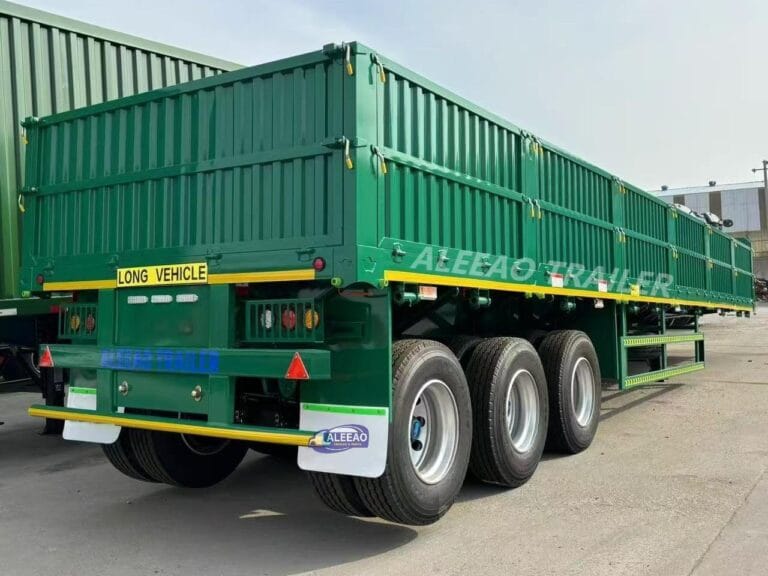 Drop Side Tri Axle Trailer - aleeaovehicle.com